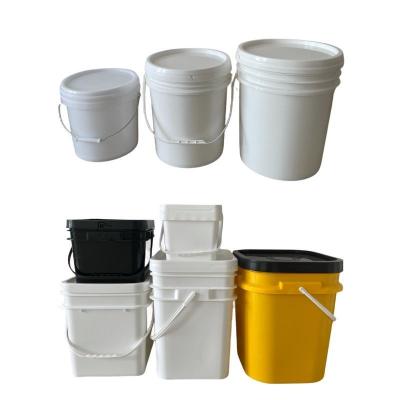 China Clear Plastic Bucket for Popcorn and Fairy Floss Customize Printing Heat Transfer/IML for sale