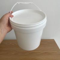China 500ml/750ml/1000ml Small Food Grade Round Plastic Buckets with Sealed Lids and Material for sale