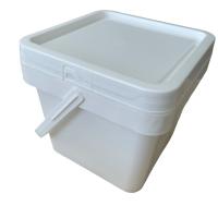 China Polypropylene Handle Plastic Square Pail 4L 5L 6L 8L 10L for Transporting Drinks for sale