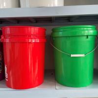 China 10 Liter Paint Bucket with Lid Resin Epoxy Plastic Bucket GAP/ISO/FDA Certified for sale