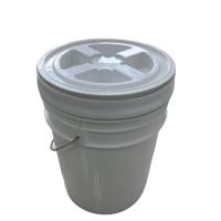 China Leak Proof 5 Gallon 6 Gallon Plastic Round Bucket with Handle Customize to Your Needs for sale
