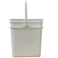 China 1L/2L/3L/4L/5L Storage Pucket Durable and Versatile Polypropylene Square Pail with Cover for sale
