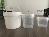 China GAP/ISO/FDA Certified Clear Bucket Packaging for Dairy Products Industrial for sale