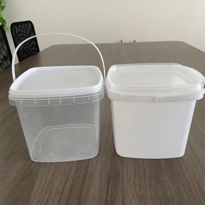 China Customize Your 3L/4L/5L/6L/8L/10L Plastic Pail with Air Tight Lid Advanced Technology for sale