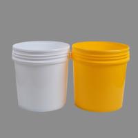 China PP Pail Container Plastic Bucket with Tear-Band-lid Customizable Printing Options for sale