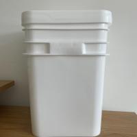 China Thick 1.0 to 2.5 MM Plastic Bucket for Laundry Detergent Sturdy and Practical Design for sale