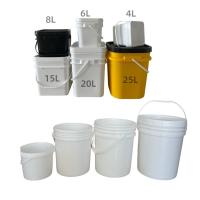 China Food Grade Plastic Bucket Supply Round Delivery Container with GAP/ISO/FDA Certificate for sale