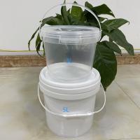 China 500ml Round Plastic Container with Lid Food Grade Transparent Round 8/12/16/24/32 oz for sale