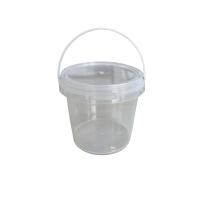 China 200ml 350ml 500ml 750ml Plastic Round Packaging Container Bucket Customized for Your for sale