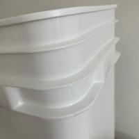 China 20L Plastic Pail Barrel Drum Bucket with Lid Heavy Duty and Industrial Strength for sale