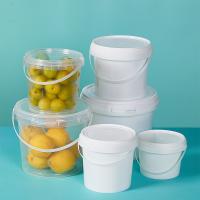 China Food Grade Plastic Packing Container Bucket With Lid for Tool Storage Needs for sale