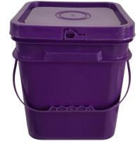 China 20 Liter Tin Pail Bucket Durable and Reusable Plastic Bucket Made in for Customization for sale