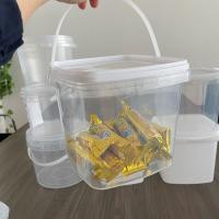 China 1.0-2.5 MM Thickness Jumbo Buckets with Accessories Lid Handle Made in Plastic Tubs for sale