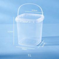 China 1.0 to 2.5 MM Thickness Plastic Tubs with Lid Certified by GAP/ISO/FDA Small Orders for sale