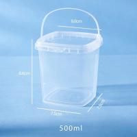 China 1.0 to 2.5 MM Thickness Plastic Tubs with Lid Certified by GAP/ISO/FDA Small Orders for sale