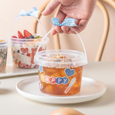 China Food Grade Plastic Bucket for Drinks Polypropylene/HDPE Bucket Pail Container for sale