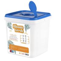 China Food Grade Plastic Container For Ice Cream Candy With Lid 200ml 300ml 500mL 750ml 1L for sale