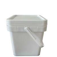 China Customizable Square Plastic Pail for Storage of Nuts Toys Chemicals and Fertilizers for sale