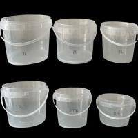 China 300ml 500ml 750ml 1L Clear Bucket Food Container Ideal for Snacks and On-the-Go Meals for sale