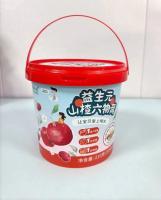 China Hot Stamping 1L 25L Customize Plastic Bucket Food Grade Container Bucket with lid for sale