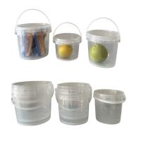 China Custom Logo Printed Food Grade Plastic Bucket Silk Screen/Heat Transfer/IML Printing for sale