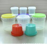 China Polypropylene/HDPE 500ml/750ml/1L Clear Printed Food Grade Container Customize YES for sale