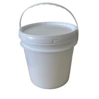 China Recycle Plastic Bucket with Lid Silk Screen/Heat Transfer/IML Customize Food Storage for sale