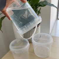 China 1.0MM-2.5mm Thickness Custom Food Bucket For Popcorn 32oz 46oz 64oz 85oz Free Sample for sale