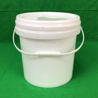 China 1.0 to 2.5 MM Thickness 10KG PP Plastic Paint Bucket with Cover GAP/ISO/FDA Certified for sale