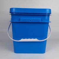 China 15 ltr Durable Transparent Bucket Plastic Pail for Industrial and Commercial Purposes for sale