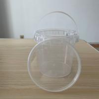 China Leak Proof Custom Plastic Bucket 4L 5L 8L10L 16L Food Container with Lid for sale