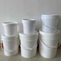China 5L 10L 15L 20L 25L Round Food Grade Plastic Pail Bucket with Friendly PP HDPE Material for sale
