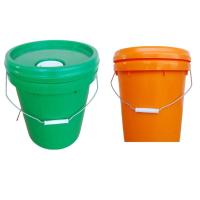 China Food 5 Gallon Plastic Pail Compost Construction Buckets Heavy-Duty and Long-Lasting for sale