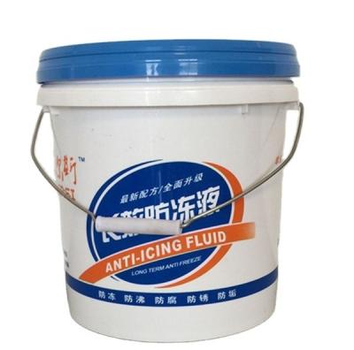China Leak Proof Polypropylene 1L 3L 5L 10L 16L Bucket with Lid Durable Plastic Pail Bucket for sale
