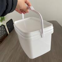 China IML Printing 10L Square Bucket for Fishing Baits 1.0 to 2.5 MM Thickness and Material for sale