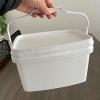 China Certificate GAP/ISO/FDA 3kg 5kg 10kg Square Bucket with 4 Sides Printing Easy-Opening for sale