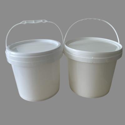 China Tamper Evident Lock Lid 2.5L Plastic Bucket for ISO Certified Cosmetic Packaging for sale