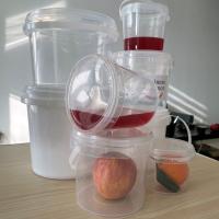 China Printing Silk screem /Heat transfer/IML 500ml 10L Plastic Bucket with Lid FOOD Bucket for sale