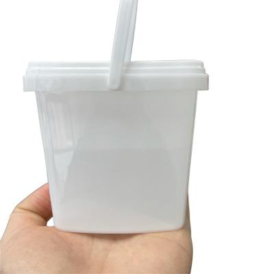 China Square Plastic Pail Container for Minerals 3L to 20L Industrial Applications for sale