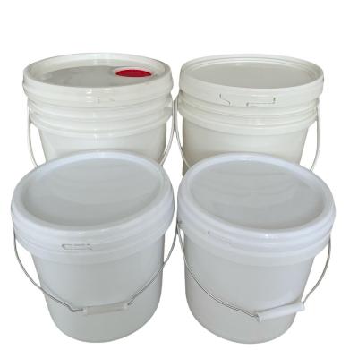 China Transparent Customize Plastic Bucket for Food Safe HDPE Various Size Paint Bucket for sale