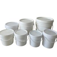 China Food Grade Plastic Bucket with Cover and Lid Printing Silk screem /Heat transfer/IML for sale