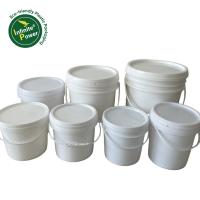 China Pet Dried Fruits Packaging Bucket Customized 2L 3L 4L 5L 6L 8L 10L Plastic Bucket Pail for sale