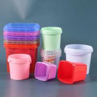 China 1L Clear Plastic Container With Air Tight Lid For Customized Storage and Organization for sale