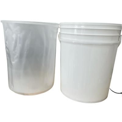 China 1.0-2.5mm Thickness 20L Round Pail Paint Bucket Liner for Drink Packaging Solutions for sale