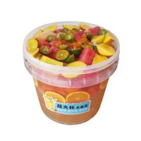 China 1 Liter Round Bucket Customize Your Food Container with 1.0-2.5 MM Thickness for sale