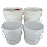 China Industrial Customize Color Plastic Bucket with Lid 5L 8L 10L Leak Proof Round Bucket for sale