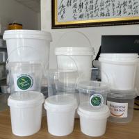 China Industrial Customize Color Plastic Bucket with Lid 5L 8L 10L Leak Proof Round Bucket for sale