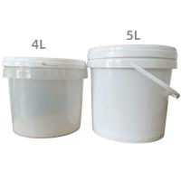 China 5L Food Grade Plastic Bucket with Leak-proof Lid and Round Shape Direct from Industrial for sale