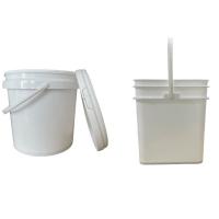 China 5L Food Grade Plastic Bucket with Leak-proof Lid and Round Shape Direct from Industrial for sale