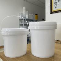 China 5L Food Grade Plastic Bucket with Leak-proof Lid and Round Shape Direct from Industrial for sale